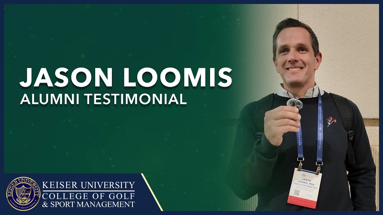 Jason Loomis - College of Golf Alumni Testimonial - YouTube