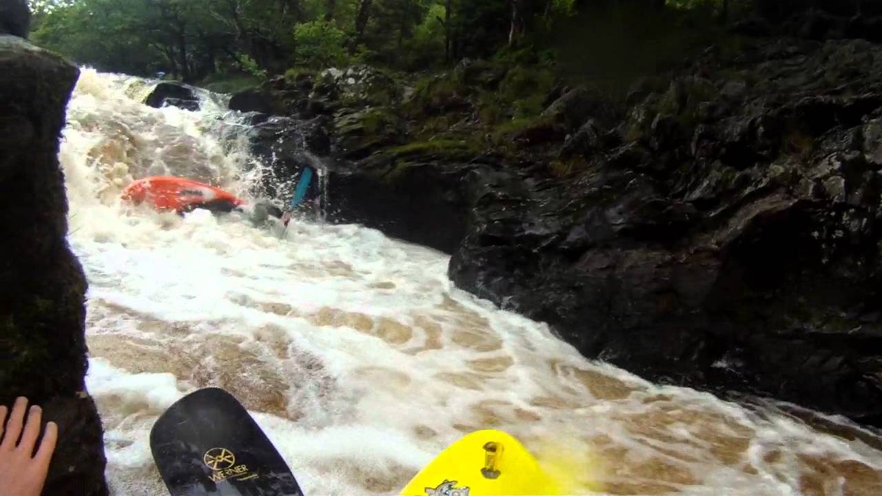 Annamoe River with the GoPro - YouTube