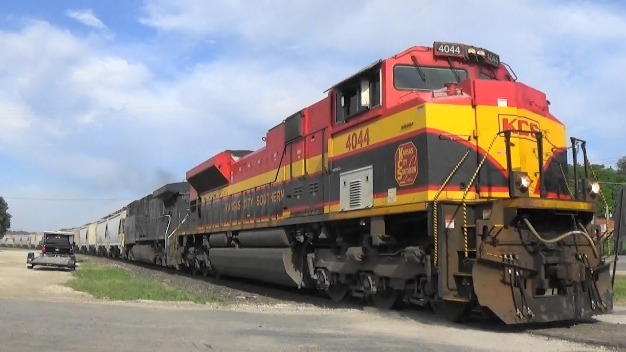 KCS 4044- SD70ACe With CEFX Power, 6/14/2017 - YouTube