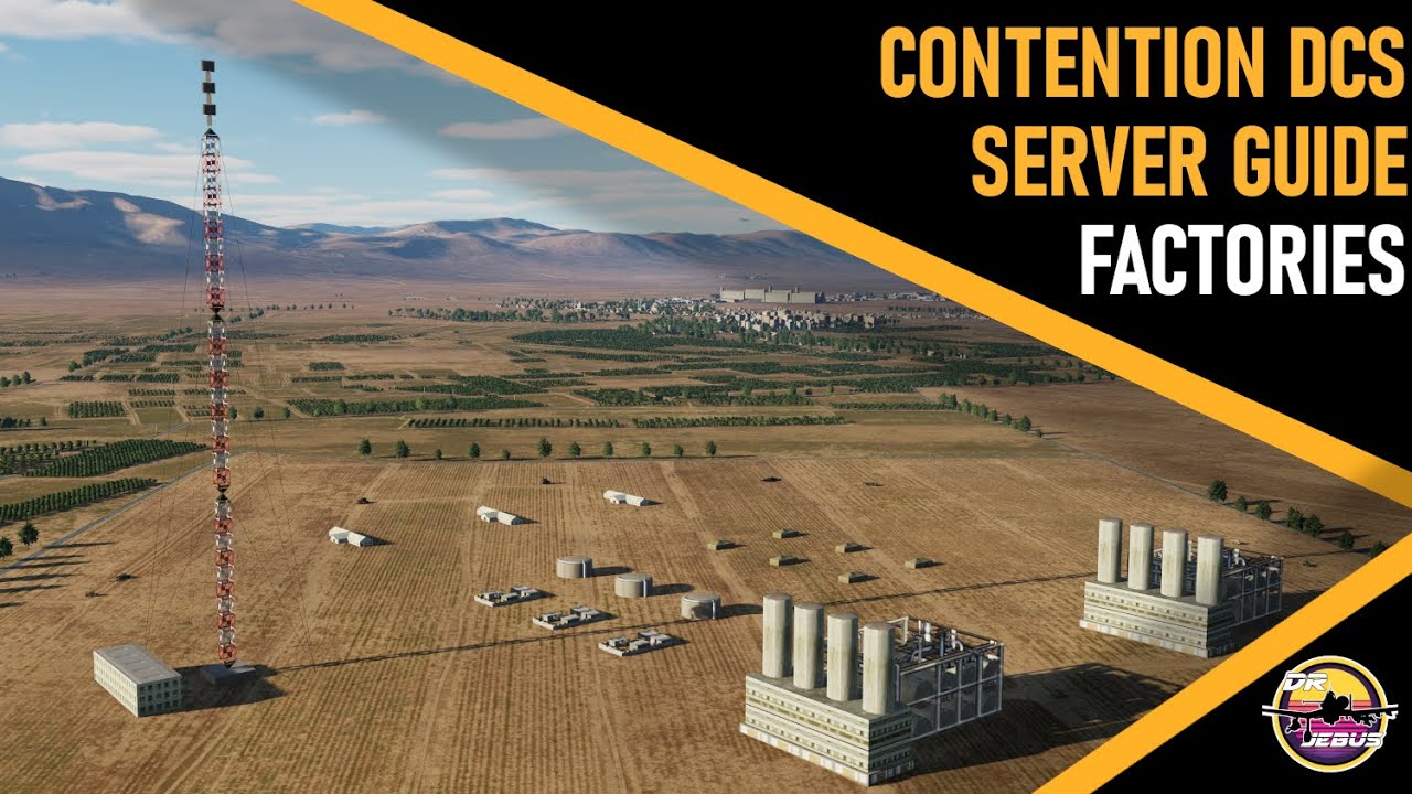 Contention DCS Server BEGINNER'S GUIDE | Factories - YouTube