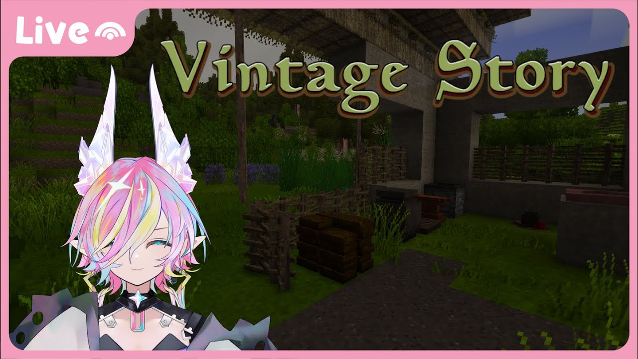 one vtuber against the world〖Vintage Story〗 - YouTube