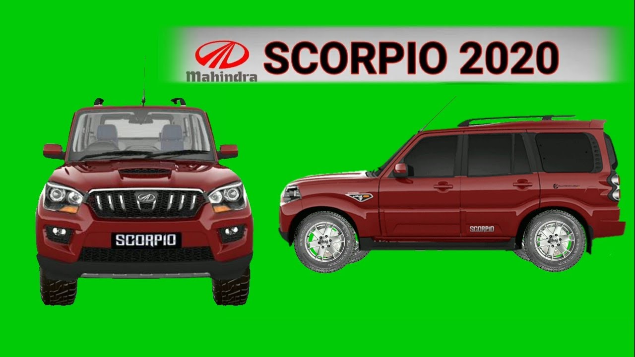 New Scorpio 2020 red / Vfx animation / car green screen video effects ...