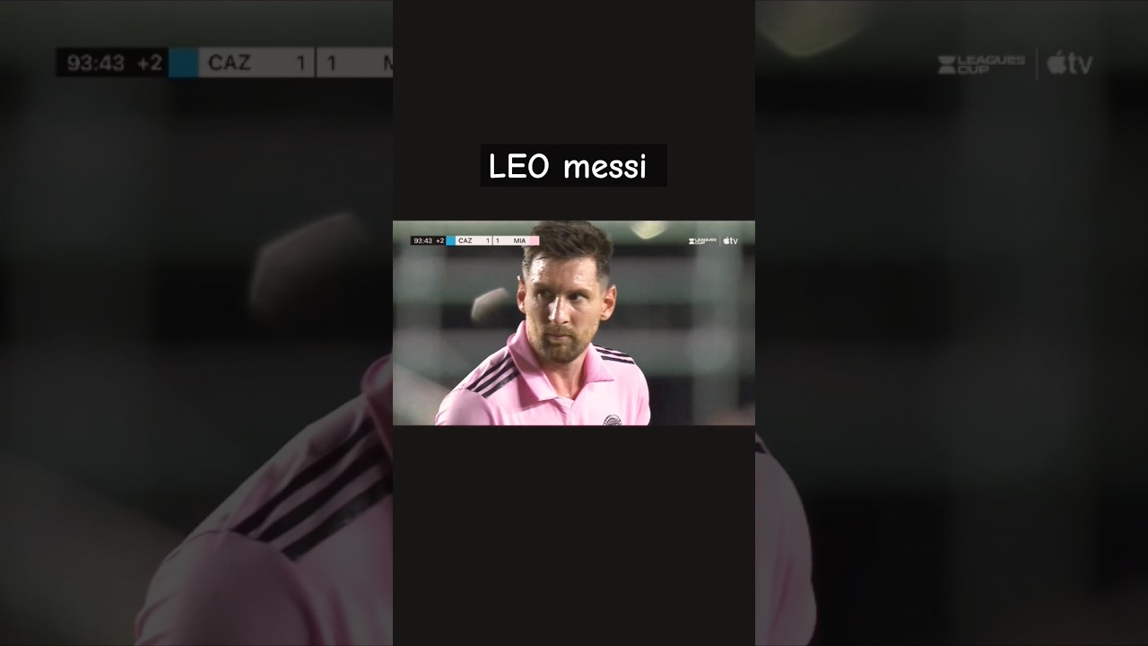 messi Fast Goal Inter Miami goal goal94'' 🇦🇷🫰☺️@intermiamicf #1million ...