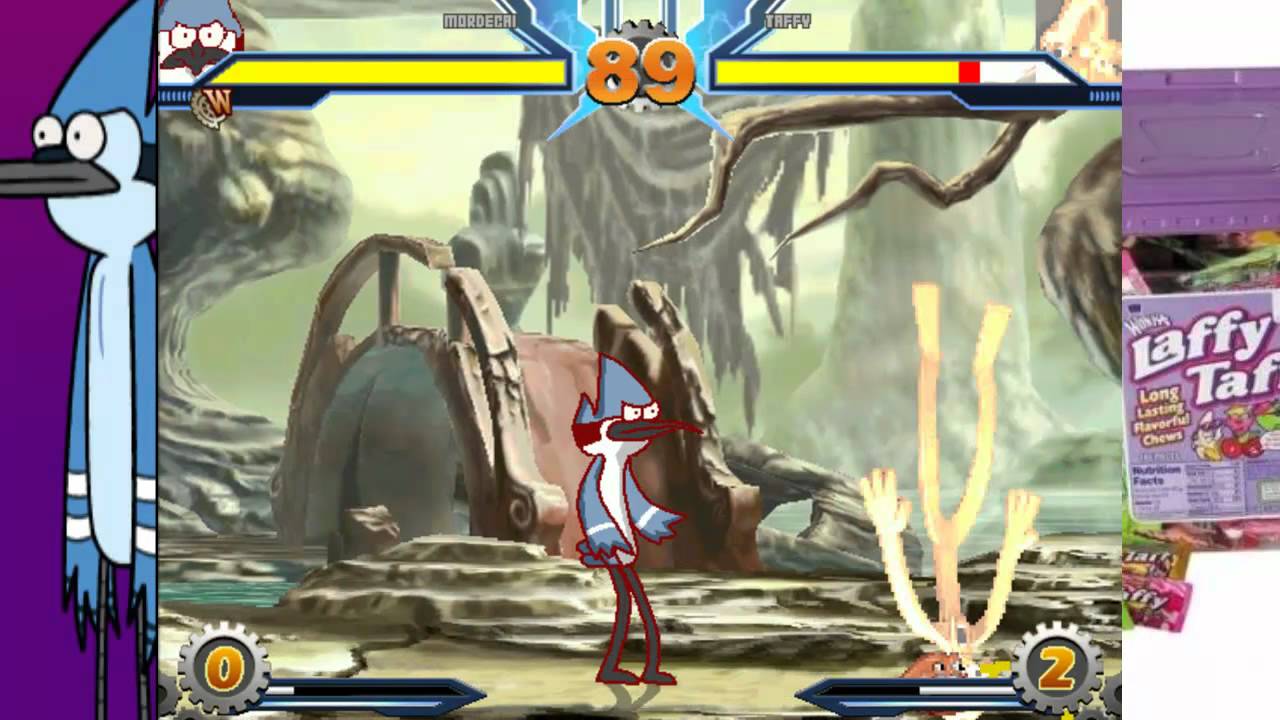 MUGEN Mordecai vs Taffy - YouTube