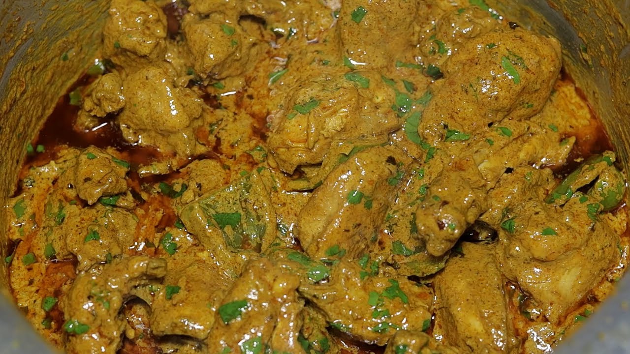 CHICKEN MASALA RECIPE | FRESH CREAM CURD TOMATO NO ONION CHICKEN MASALA ...