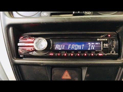 Sony xplod stereo looking and settings for better bass
