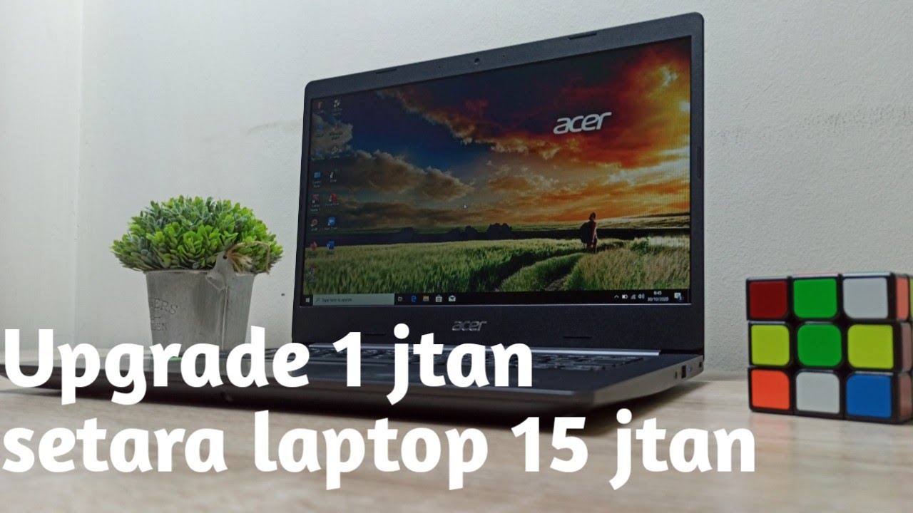 LAPTOP KENTANG SAYA RUBAH LAPTOP GAMING HIGH END. ACER ASPIRE 5 A512 ...