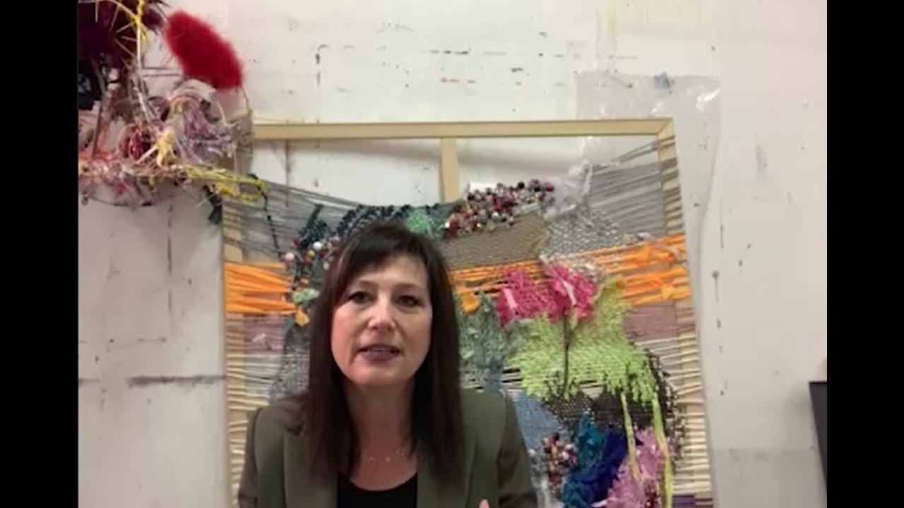 Turbine Art Fair 2020: Tactile Visions-Woven: Bev Butkow - YouTube