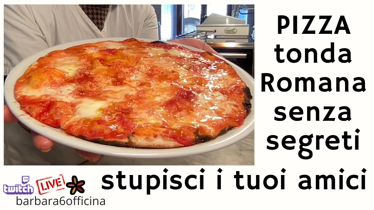 Pizza tonda romana al piatto. Tutti i segreti per una riuscita perfetta ...