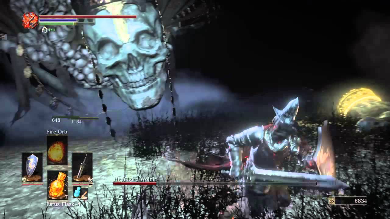 DARK SOULS™ III - High Lord Wolnir Boss Fight - YouTube