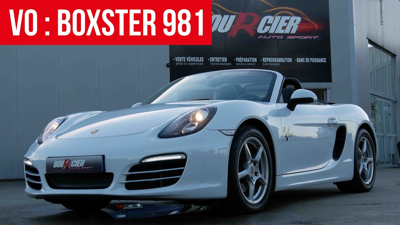 Porsche Boxster 981 - YouTube