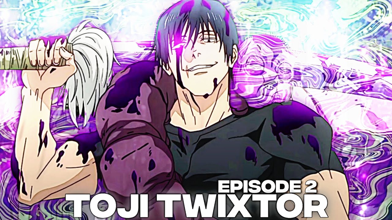 [4K] Toji Fushiguro [JJK S2 Eps 2] Clip ` Twixtor For Edits - YouTube