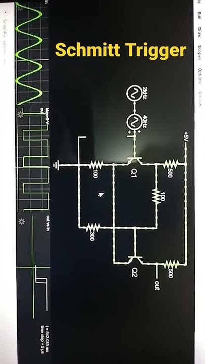 Schmitt trigger - YouTube