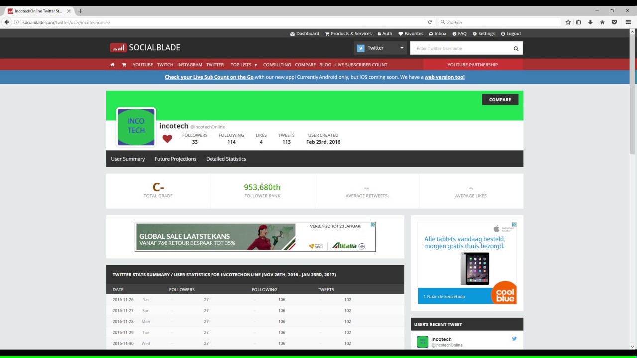 Howtobasic Socialblade