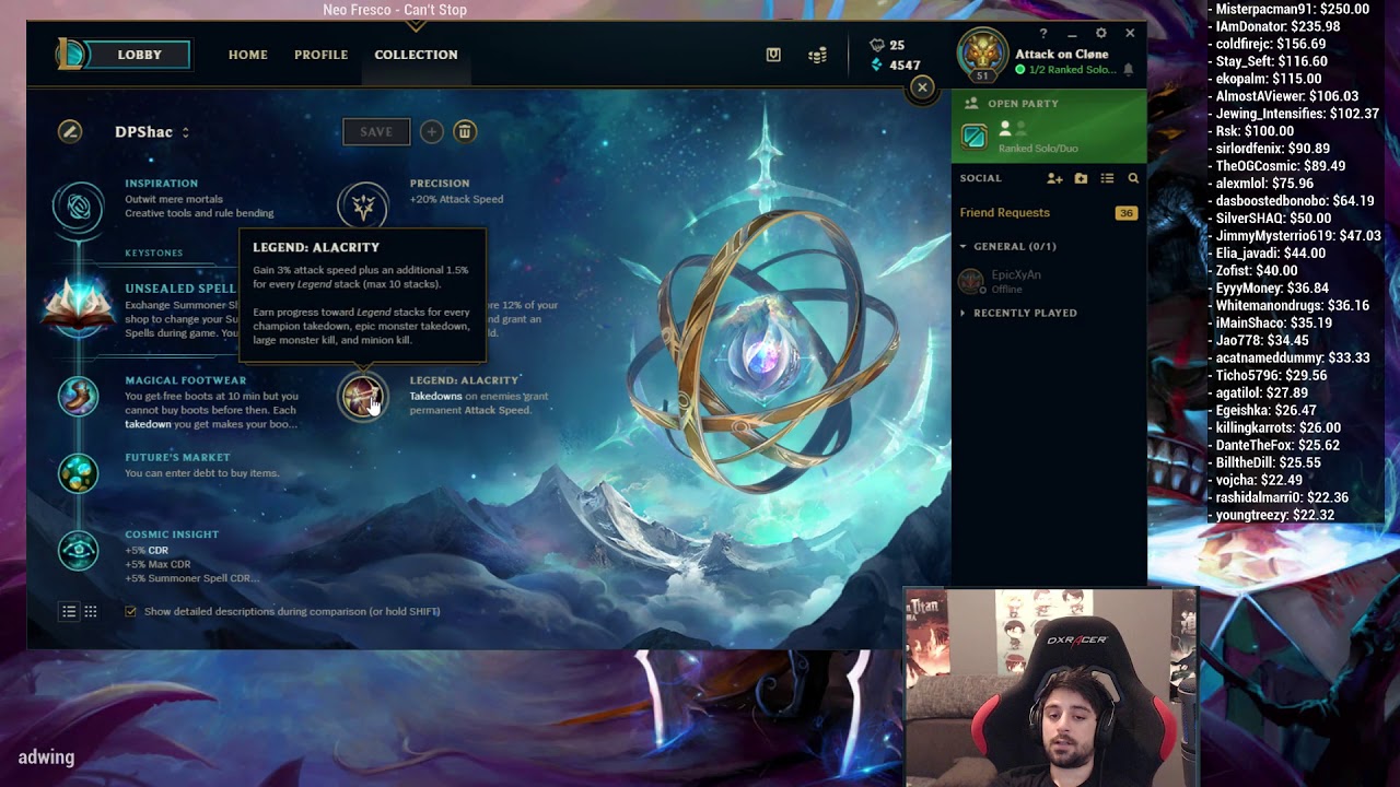New Shaco Runes - YouTube