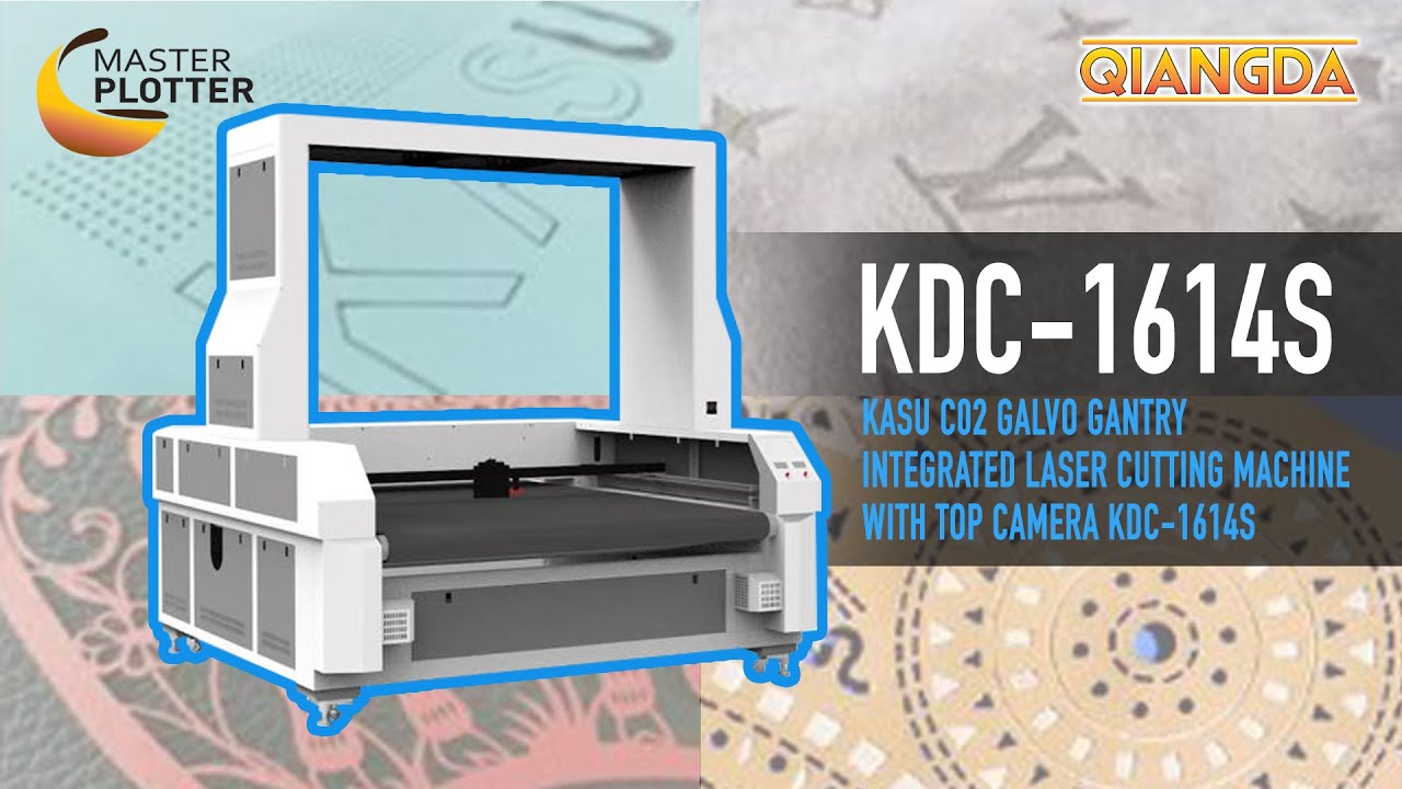 Laser Potong untuk Hijab hanya 30 detik/ Pcs | QiangDa KDC1614S Laser ...