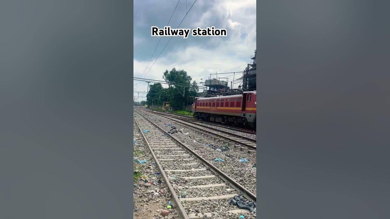 Railway station# short#video#youtube #plz subscribe my YouTube channel - YouTube