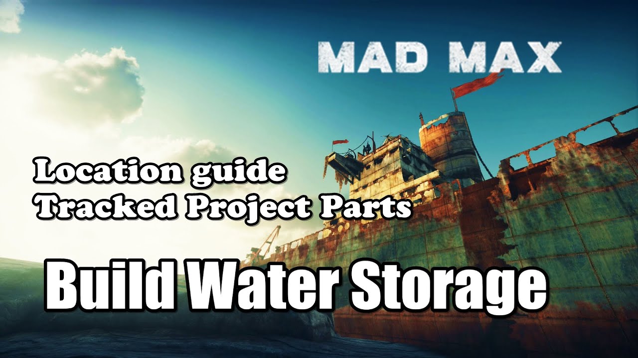 Mad Max Build Water Storage Tracked Project Parts - YouTube