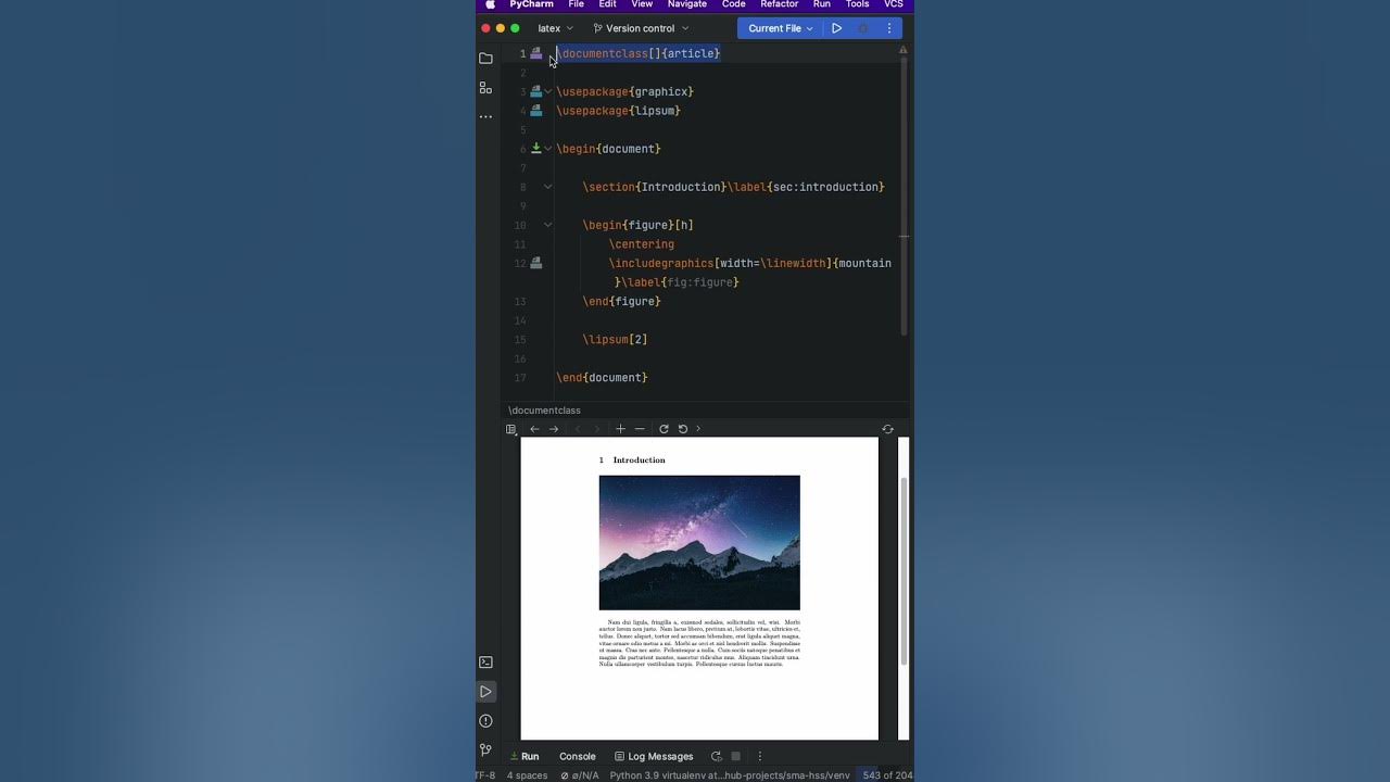 Understanding the Structure of a LaTeX Document: A Beginner's Guide # ...