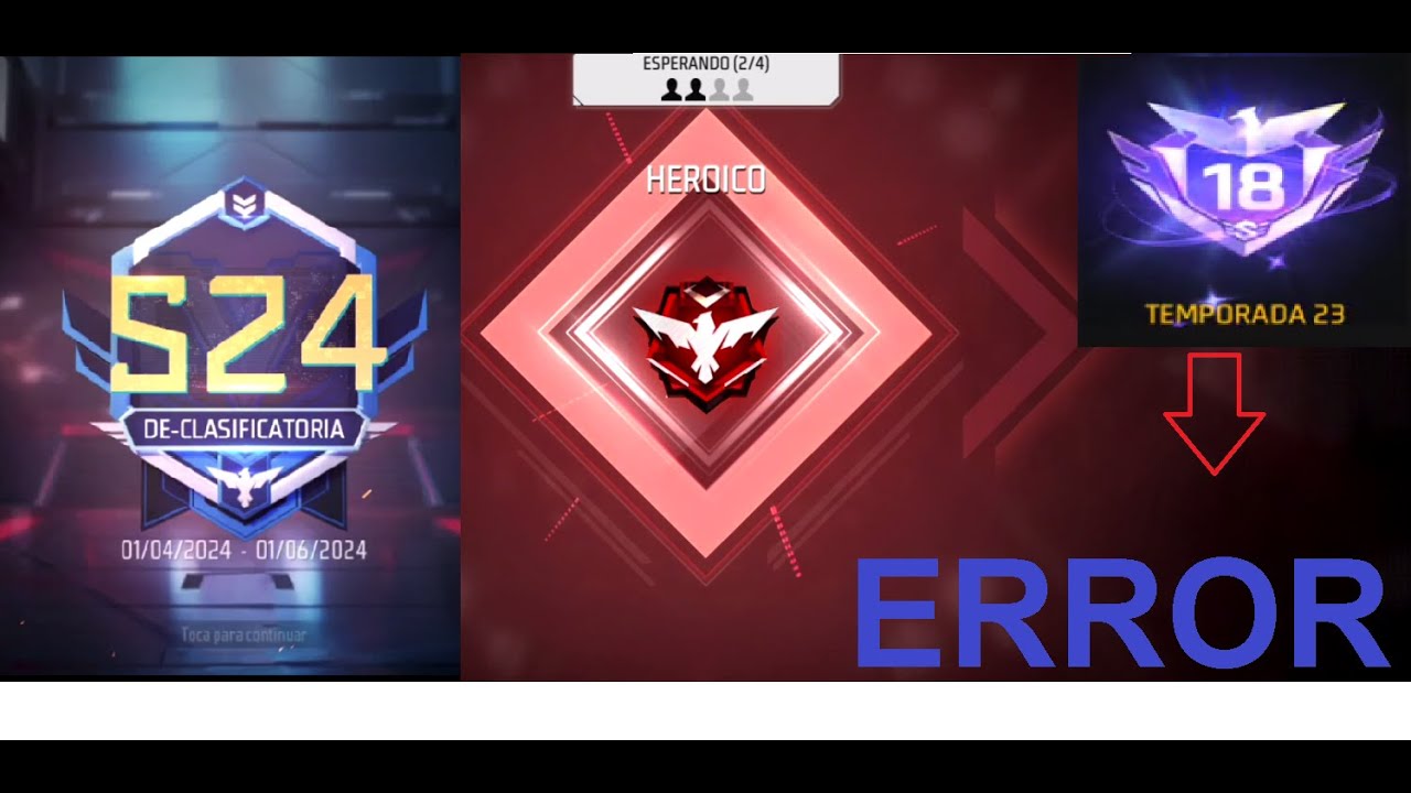 Heroico temporada 24 en duelo de escuadra clasificatoria - YouTube
