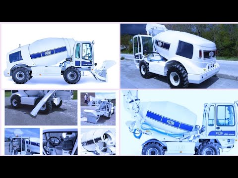 FIORI DBX5000,Mobile Concrete Mixer Self Loading Mixer Fiori DBX5000 ...