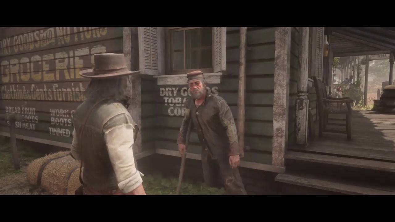 Meeting Old War Veteran after Ending *SPOILERS* Red Dead Redemption 2 ...