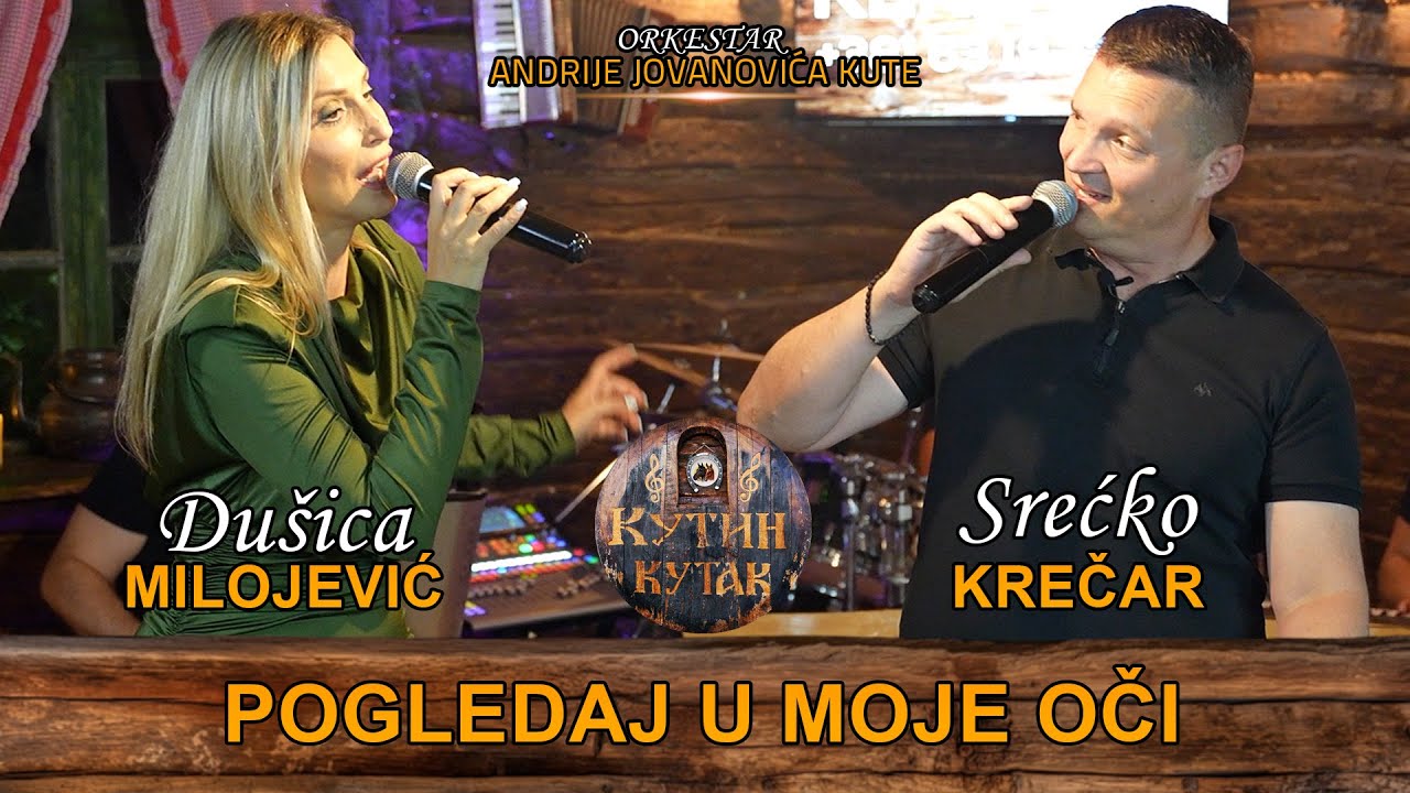 Dusica & Srecko Krecar - Pogledaj u moje oci | uzivo | (Ork. Andrije ...