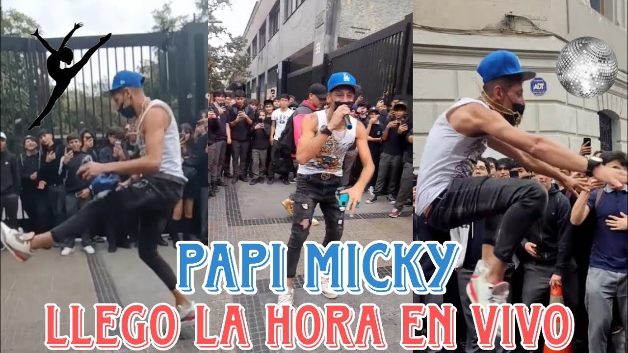 PAPI Micky Canta En vivo y se pega El Show !!! 🤯🤯🇨🇱🇨🇱🇨🇱 - YouTube