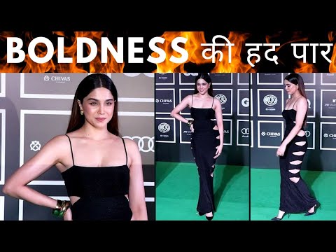 Sharvari Wagh Black Bold Dress Look Viral, beyond boldness #payvininews ...
