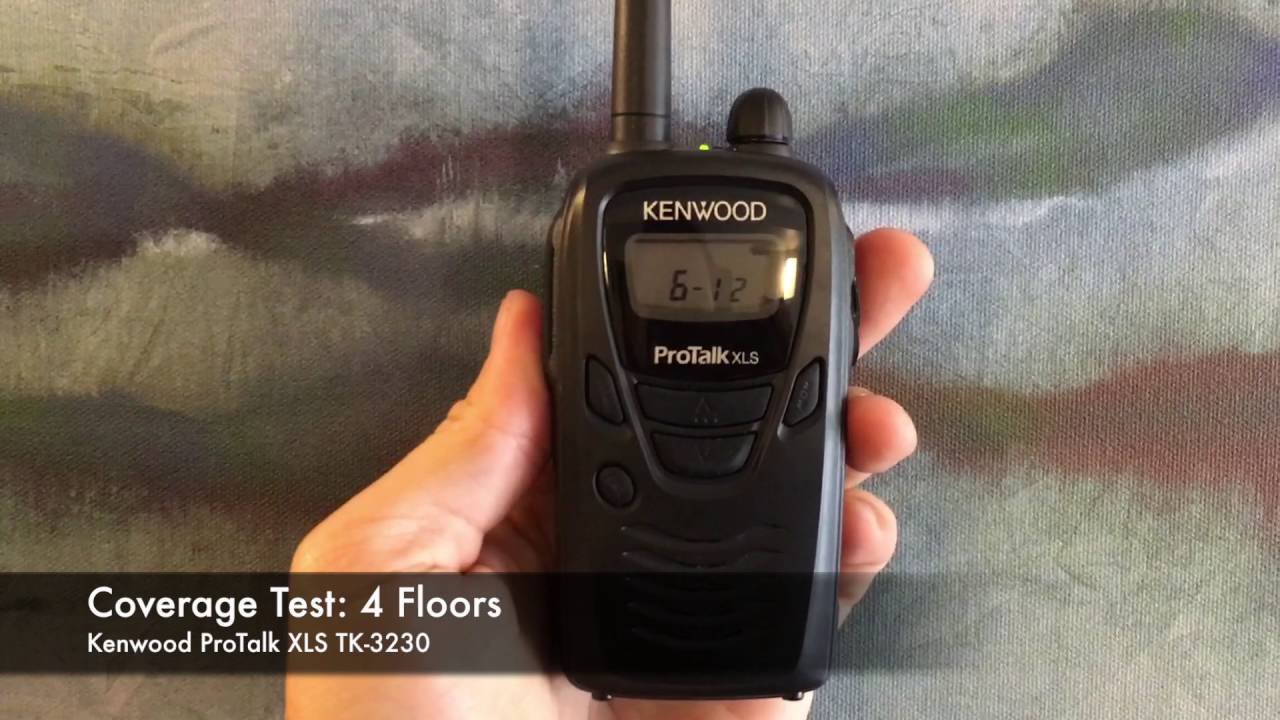Radio Coverage Test: Kenwood ProTalk XLS TK-3230K (Inside Building ...