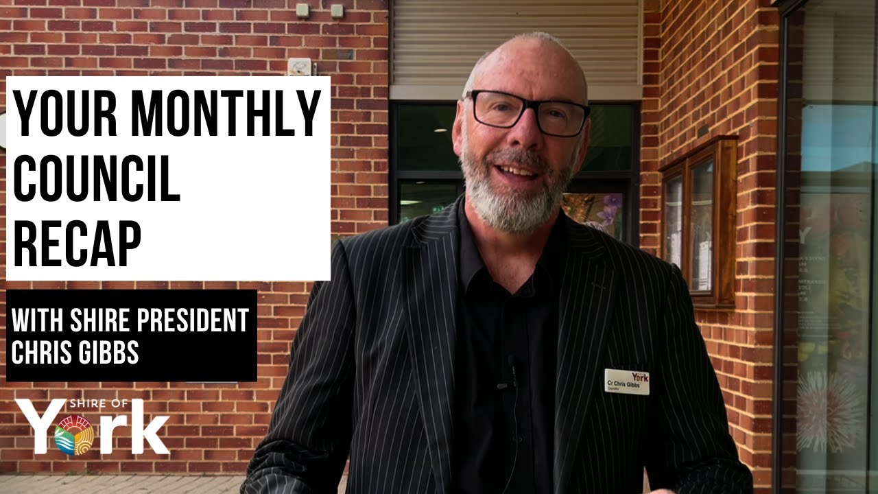 November Council Recap – Shire President Chris Gibbs - YouTube