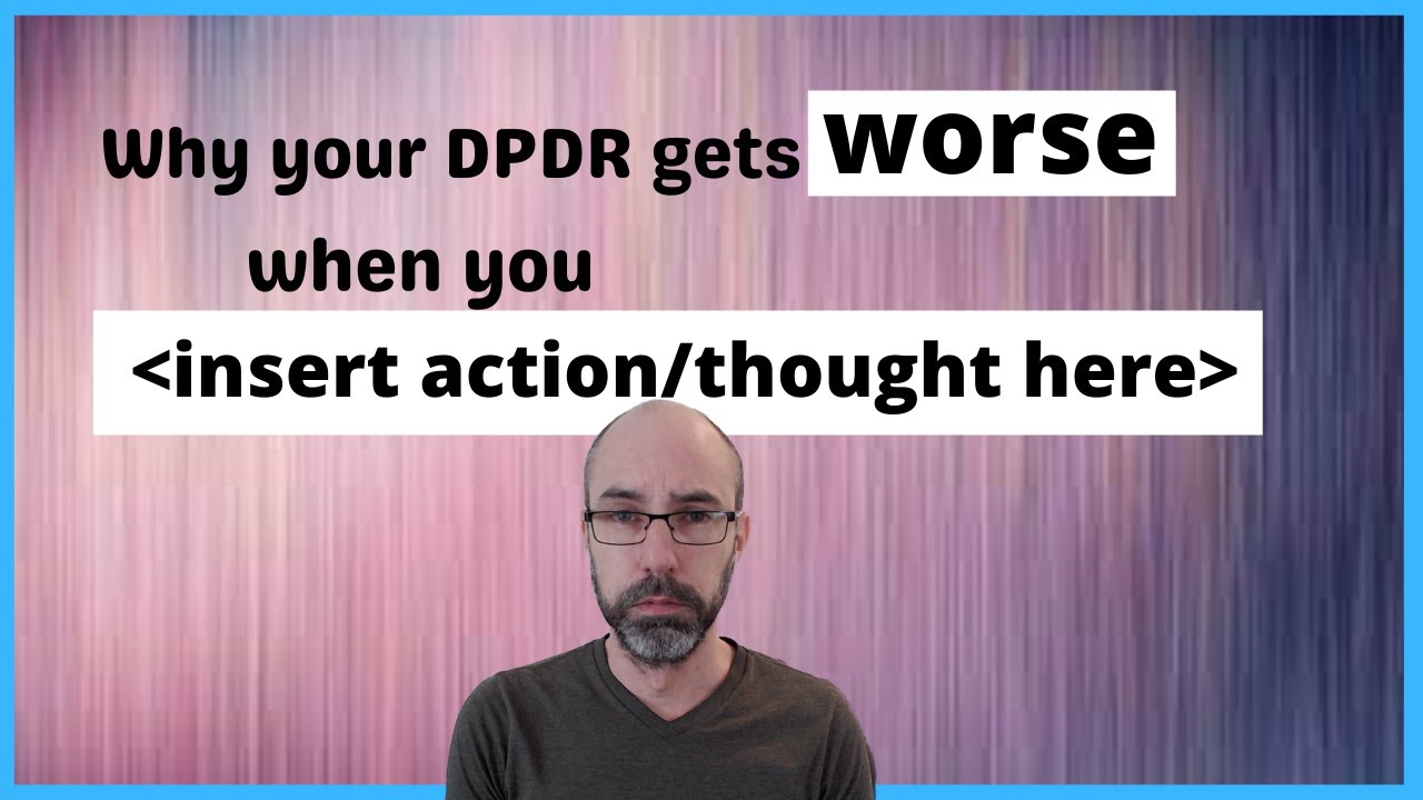 My DPDR gets worse when I "____". (How to know why!) - YouTube