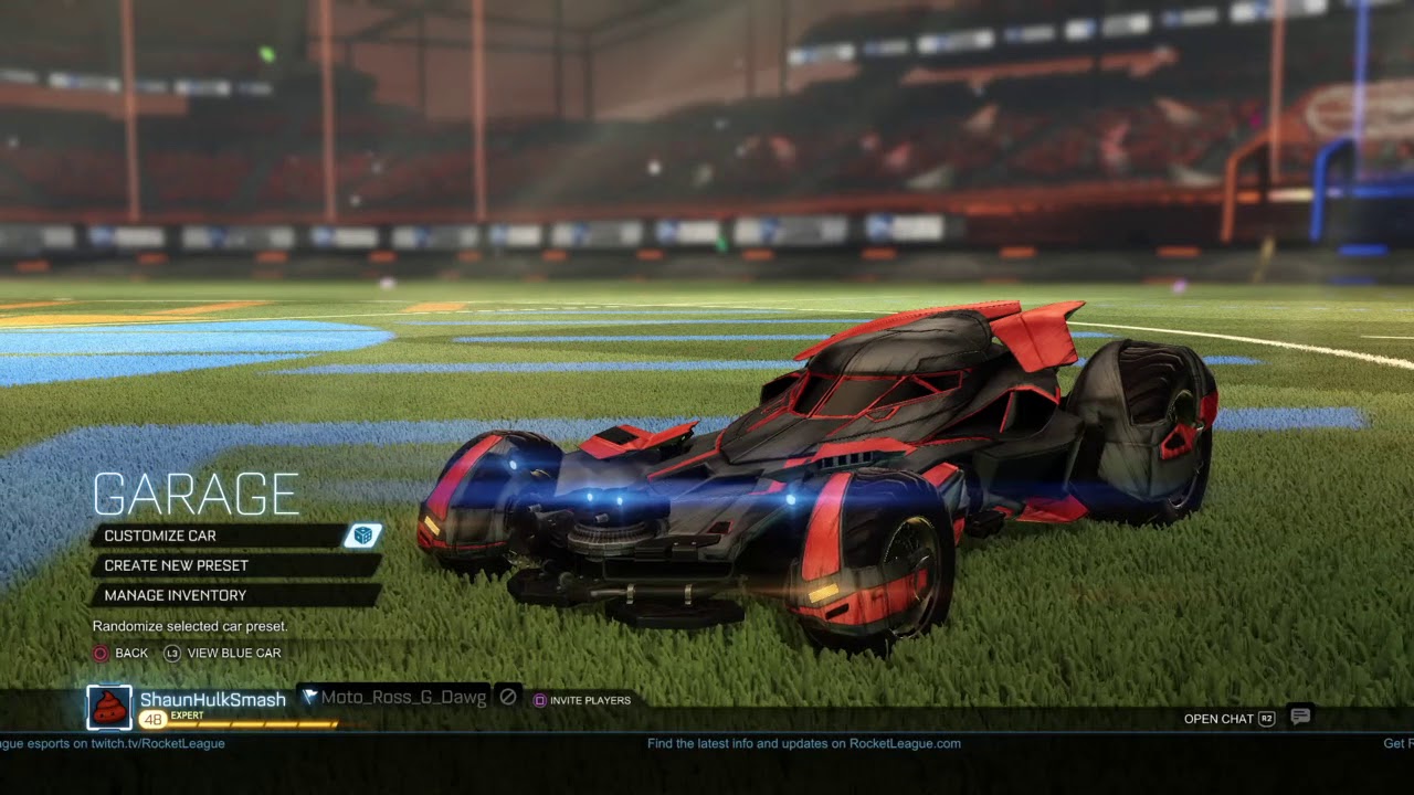 Rocket League batmobile glitch - YouTube