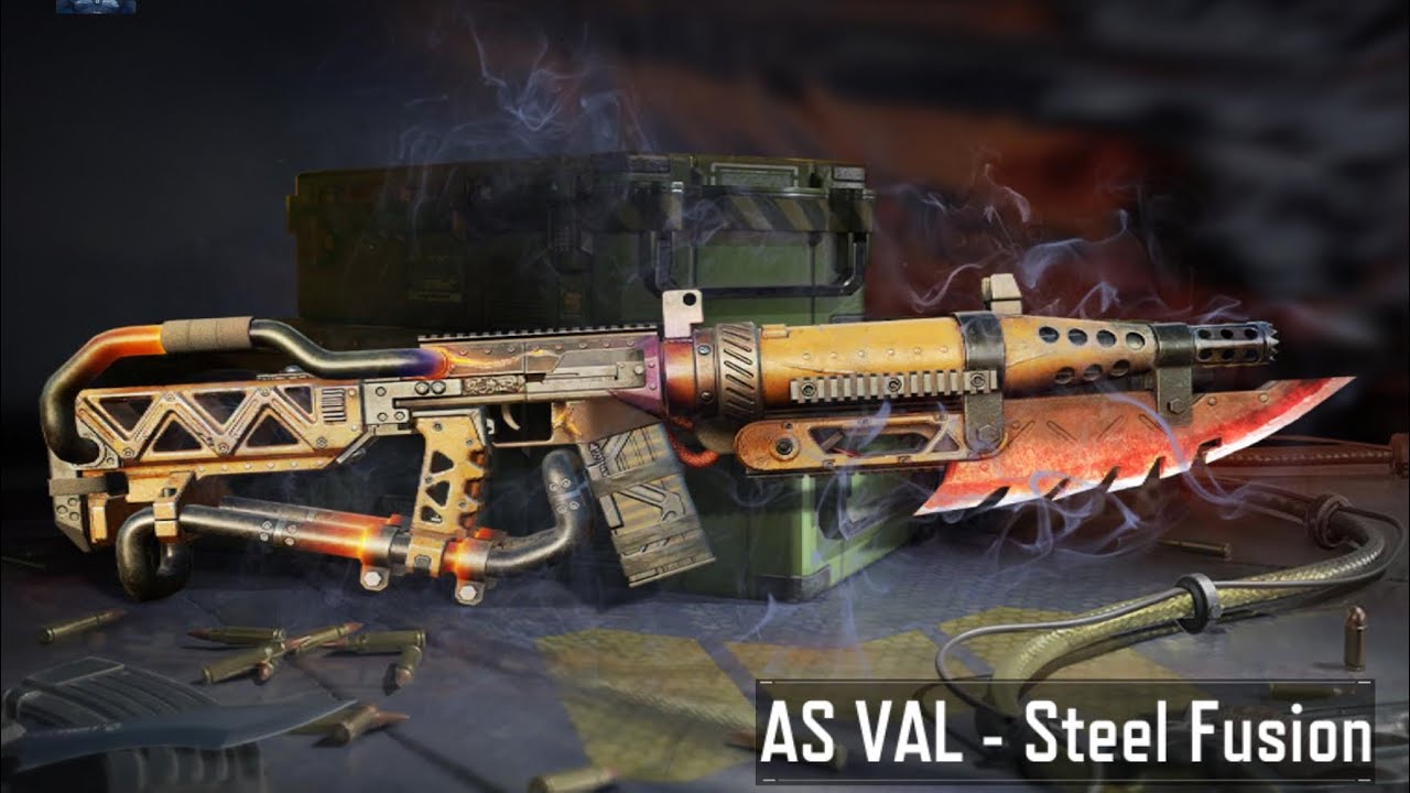 PAINFUL PAIR DRAW. AS VAL - Steel Fusion. CODM - YouTube