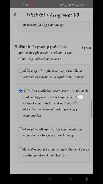 NPTEL Cloud Computing Week 9 Assignment 9 Answers Solution Quiz | 2024 July - YouTube