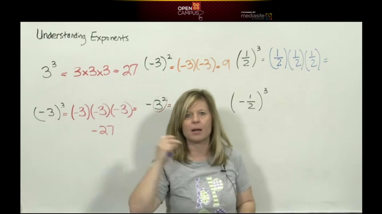 Module 21 1B Understanding Exponents - YouTube