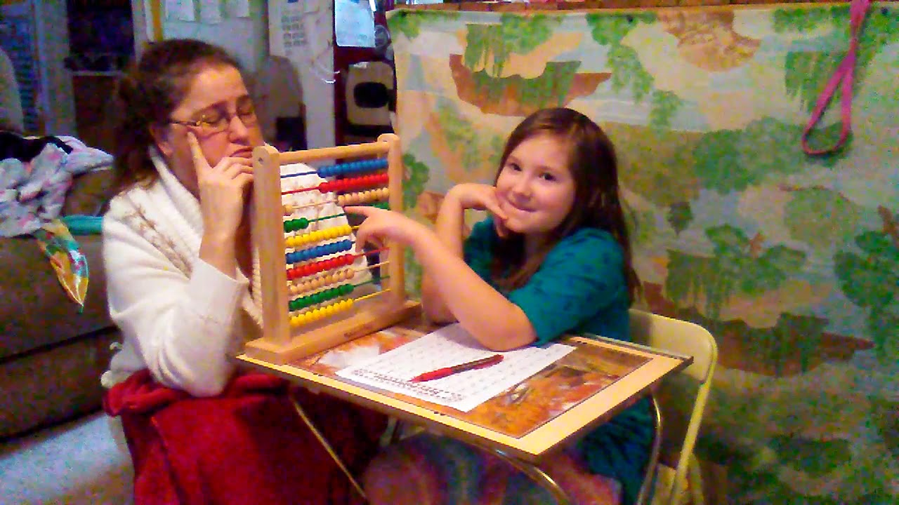 Abacus Homework 1(3) Fun School Work, Subtraction - YouTube