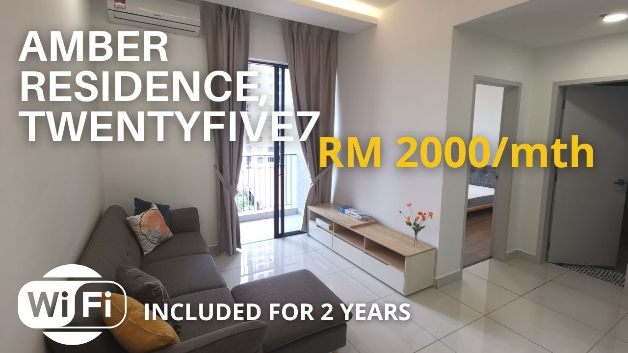 Amber Residence, TwentyFive7 - Fully Furnished 2 Rooms Unit For Rent ...