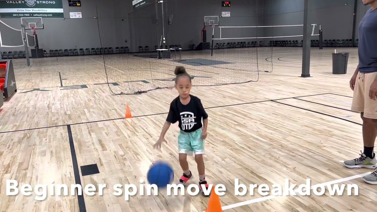 Beginner spin move breakdown - YouTube