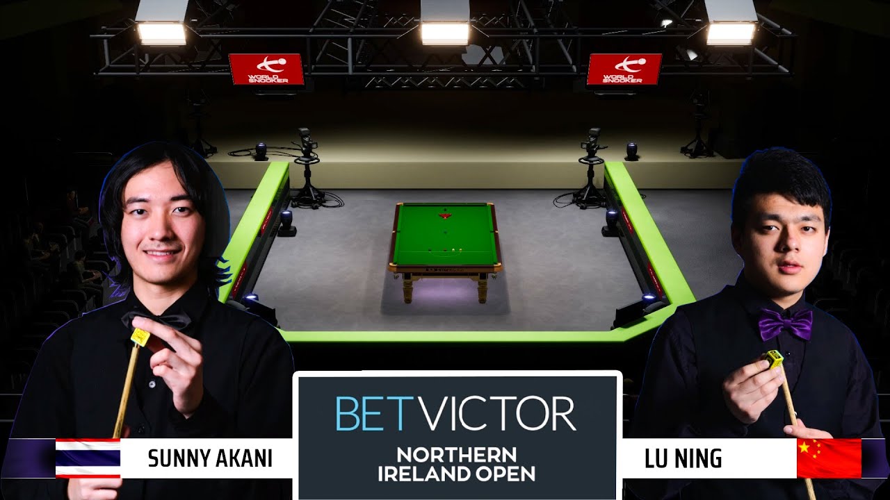 Snooker19 - Sunny Akani - Lu Ning - YouTube