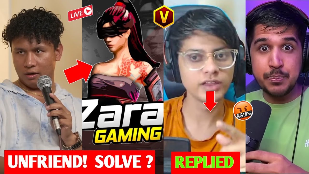 TONDE Unfriend ZARA GAMING - Matter The END ? REPLY! UNFAIR In BD ...