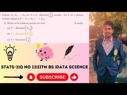 STATS-2|Q NO 12|MOCK QUIZ FOR WEEK 1&2|IITM BS| DATA SCIENCE - YouTube