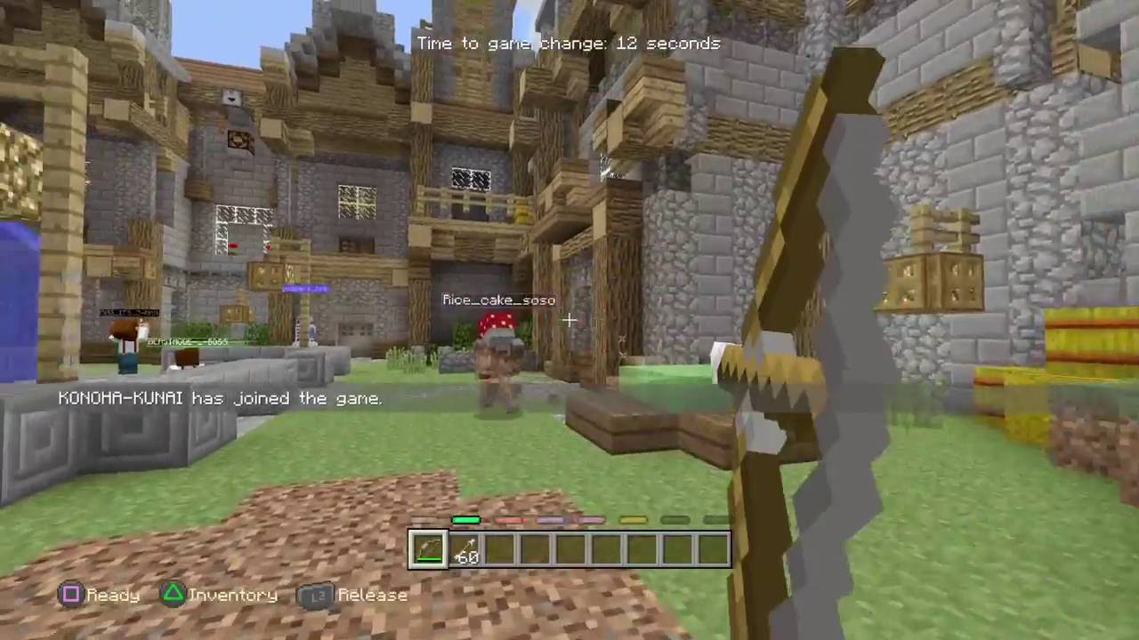 Minecraft PS4 NEW HUNGER GAMES MODE - YouTube