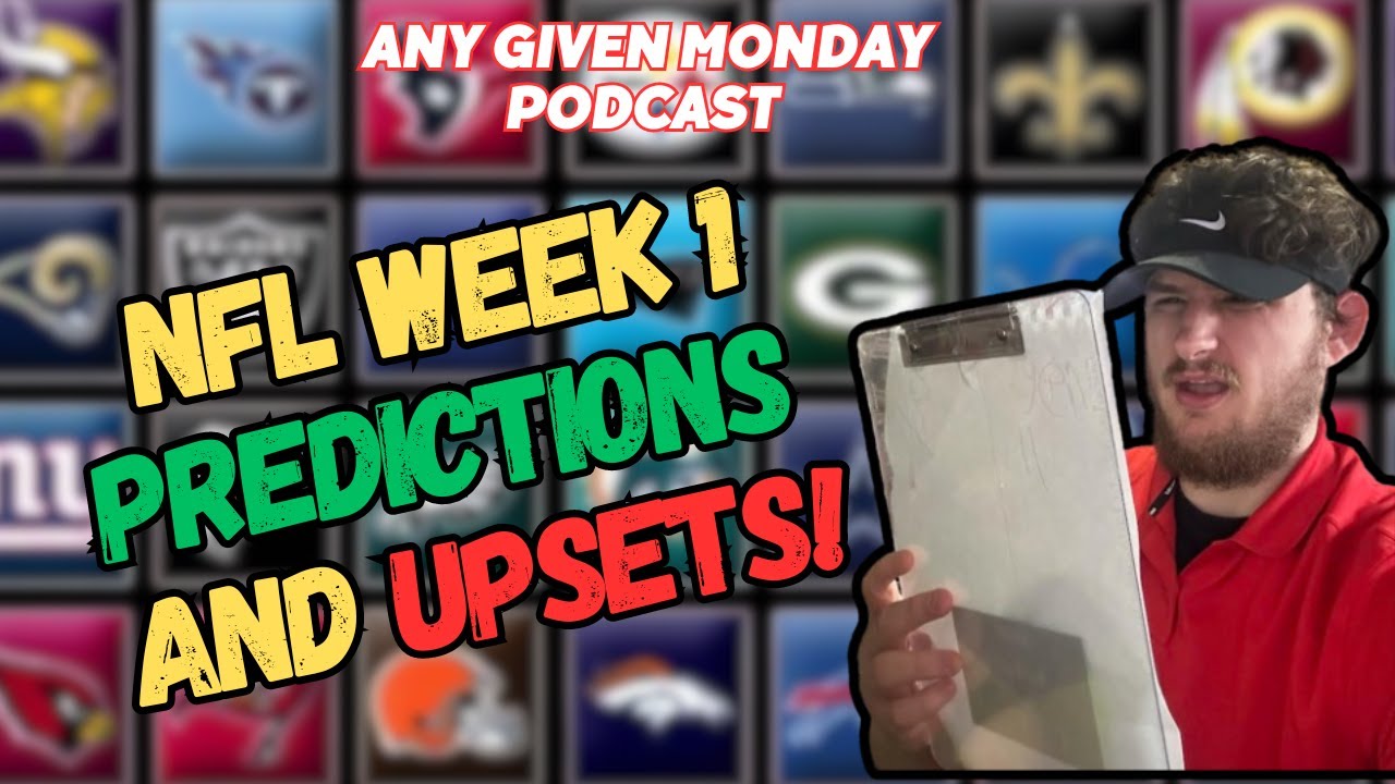 NFL Week 1 Predictions for EVERY GAME!! | NFL Week 1 Preview - YouTube