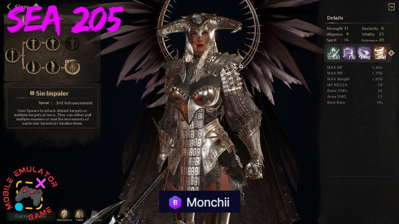 Night Crows SEA 205 Sin Impaler Grind! | Chill Stream - YouTube