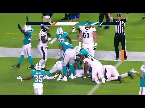 Elijah Campbell | PICK 6 Dolphins VS Eagles preseason !!!! - YouTube