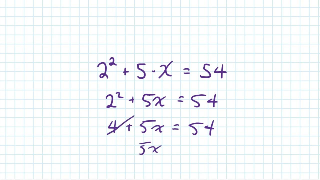 Order of operation and basic algebra explained - YouTube