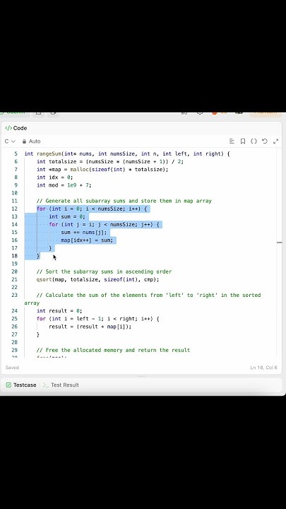 1508. Range Sum of Sorted Subarray Sums|Sub array|Sorting|Leetcode Daily Challenge|DSA|Hindi ...