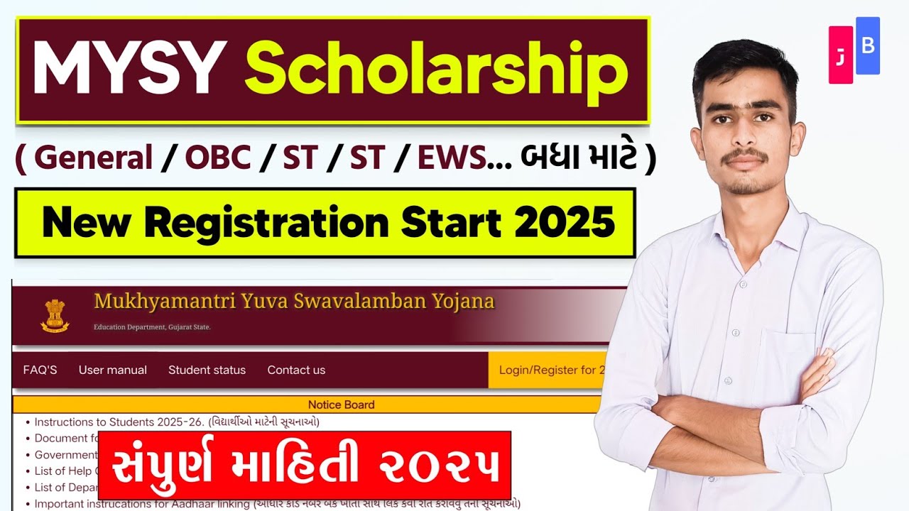 MYSY Scholarship 2025 | New Registration | All Category | All ...