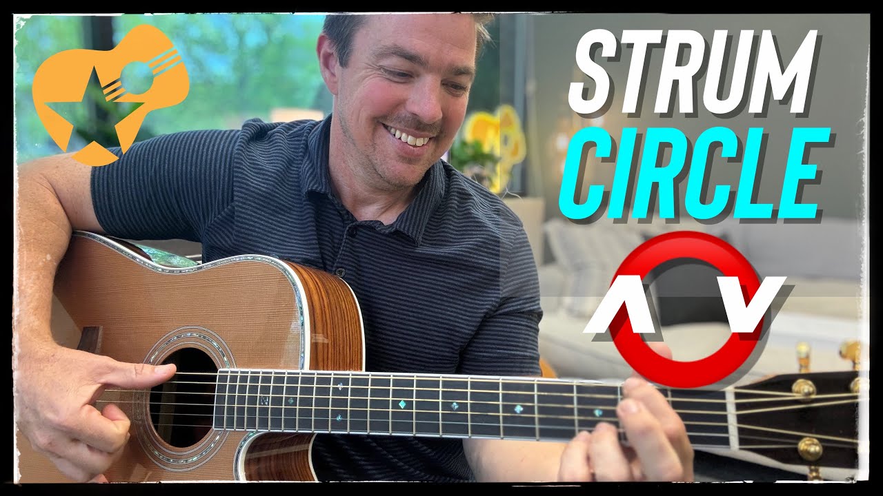 Strumming Practice Circle to Improve Your Guitar Skills - YouTube